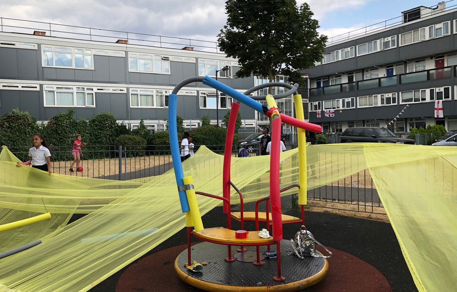 SHEPHERD MANYIKA: LETS DECORATE THE PLAYGROUND - South London Gallery